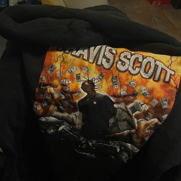 Diamond Supply Co. | Jackets & Coats | Travis Scott Diamond Hoodie Rare ...